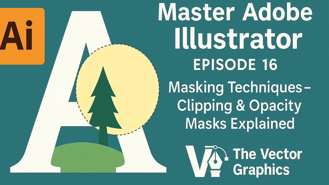 Master Adobe Illustrator | Episode 16: Masking Techniques – Clipping ...