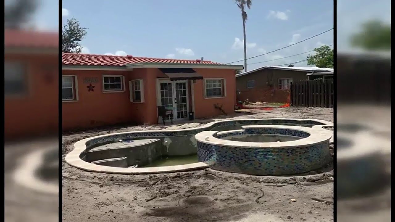 Pool company that left pools unfinished has deeper issues - YouTube