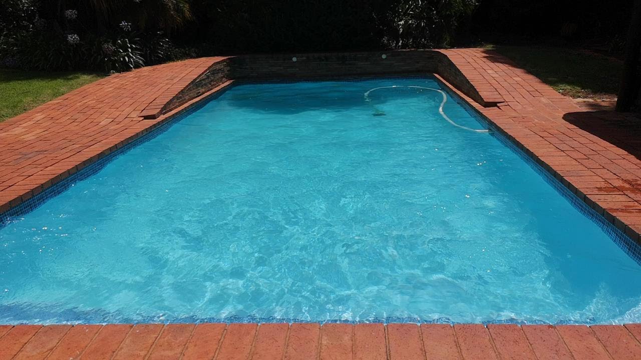 Hydrogen peroxide saves the day in family pool - YouTube