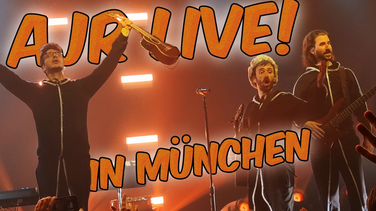 AJR LIVE😍 in München 14.10.22 - Vlog | Skymeny - YouTube