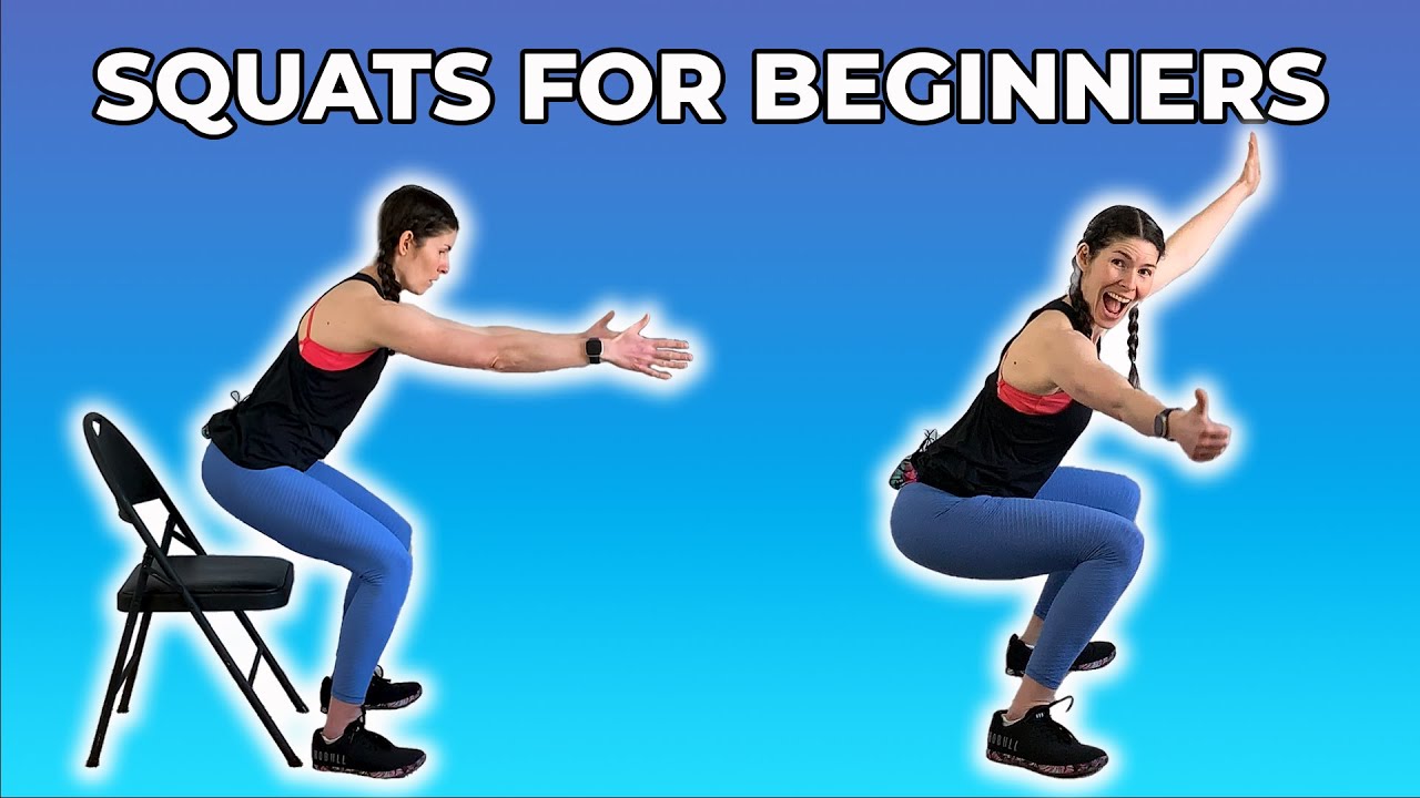 Learn the BEST way to Squat for Beginners | Squat Tutorial - YouTube