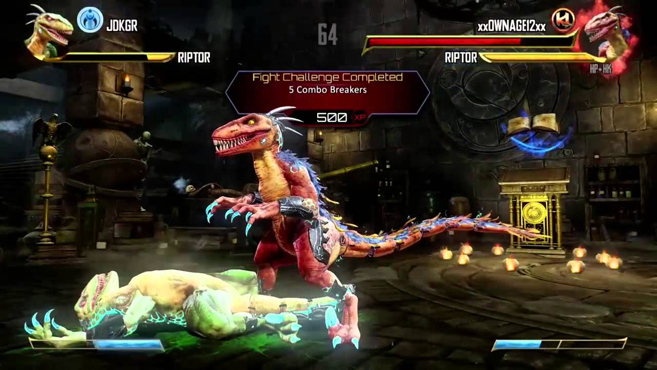 The Best DINOSAURS Fighting Video! RAPTOR VS RAPTOR! (Killer Instinct ...