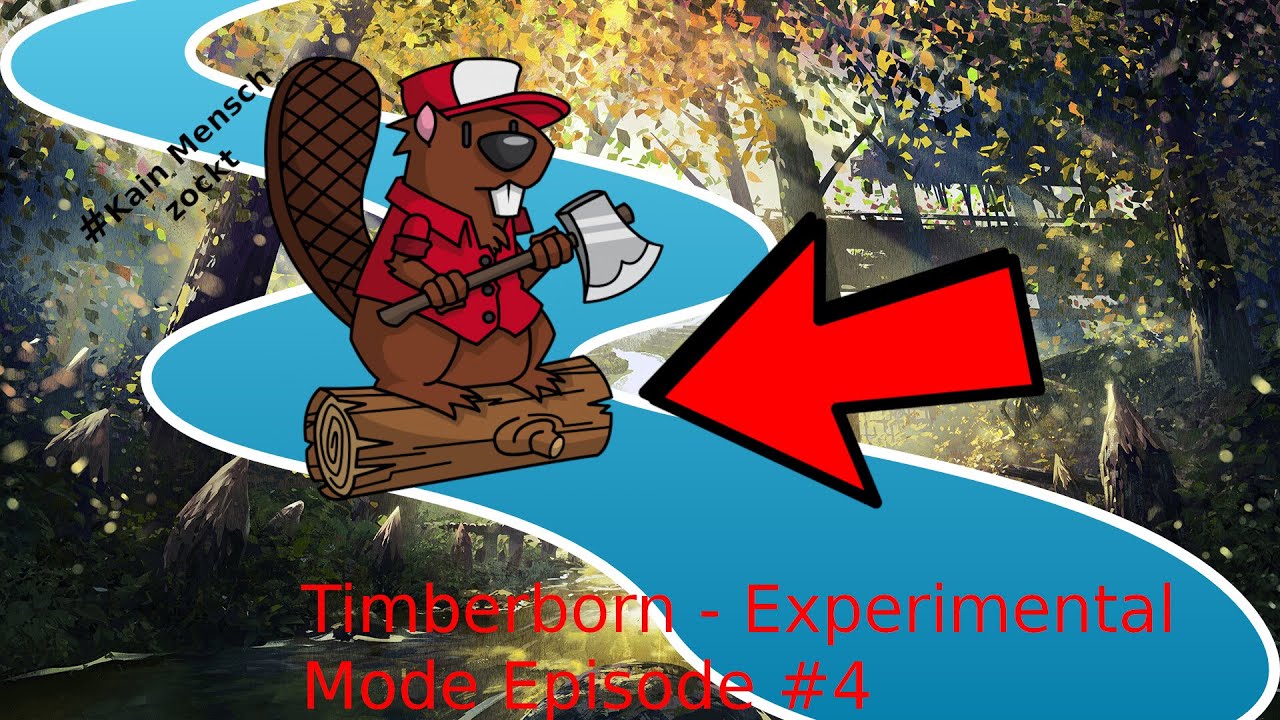 River rerouting - Timberborn Experimental Ep. 4 [UNCUT] - YouTube