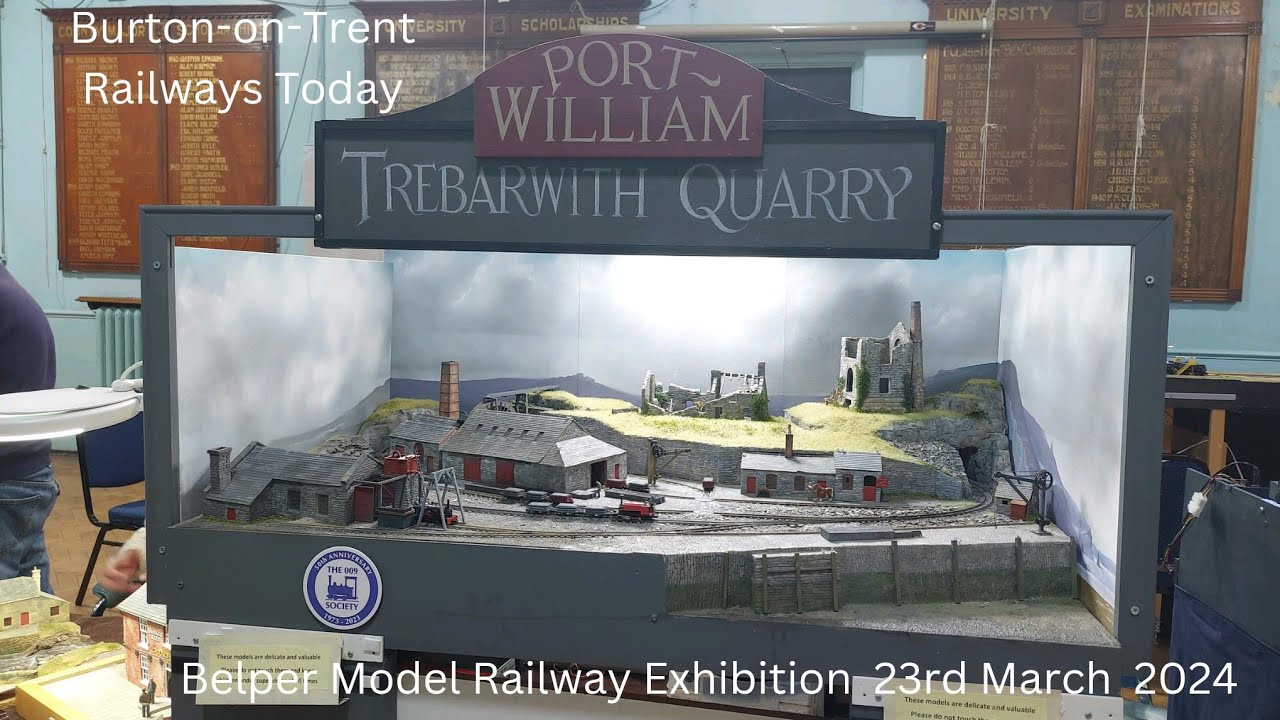 Belper Model Railway Exhibition 23rd March 2024 - YouTube