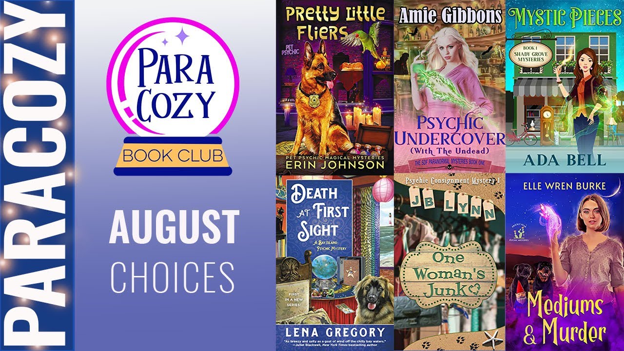 August ParaCozy Book Club Choices - YouTube