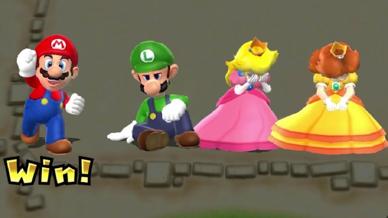 Mario Party 9 - All 1 vs 3 Minigames - YouTube