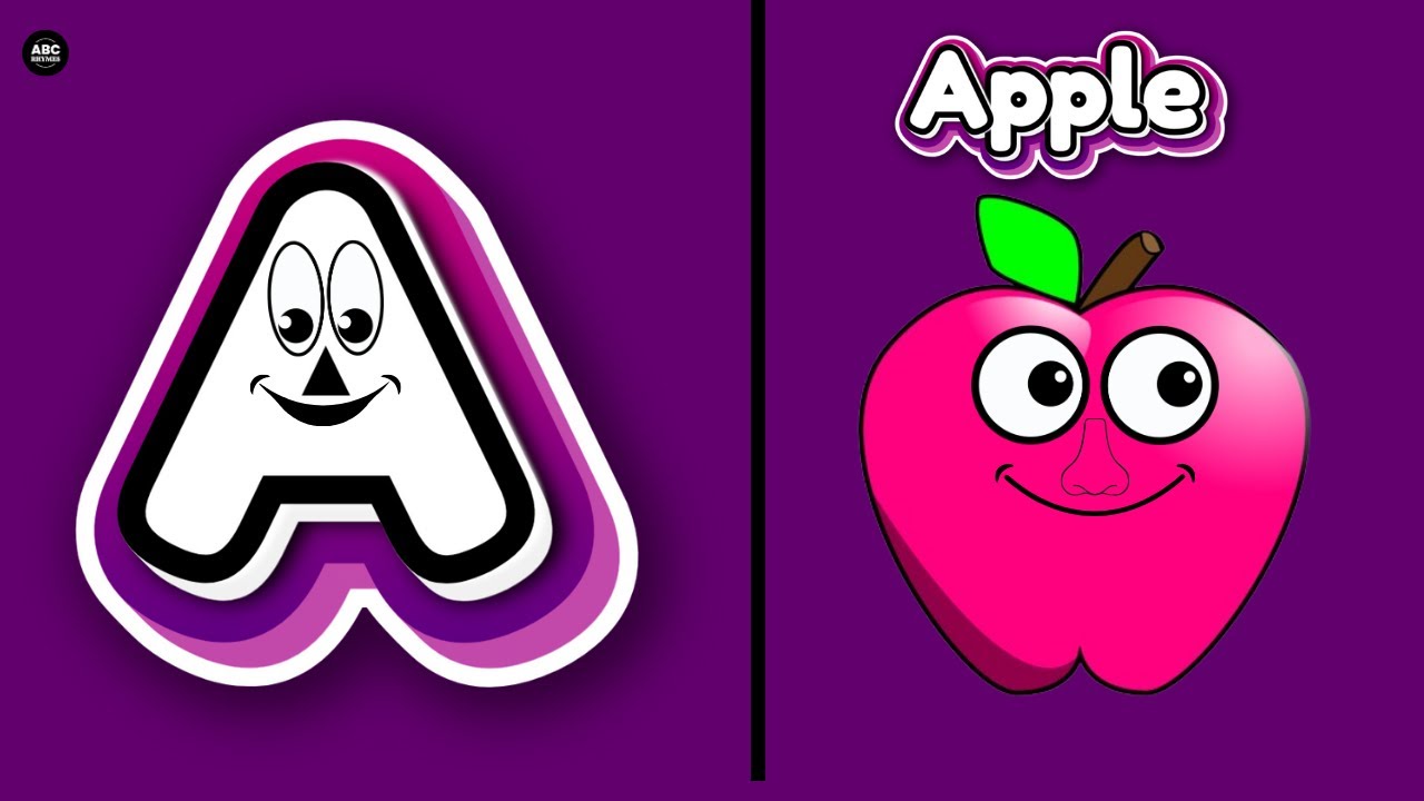 Learn Alphabet A to Z | ABC Preschool Book Learning A for APPLE ...