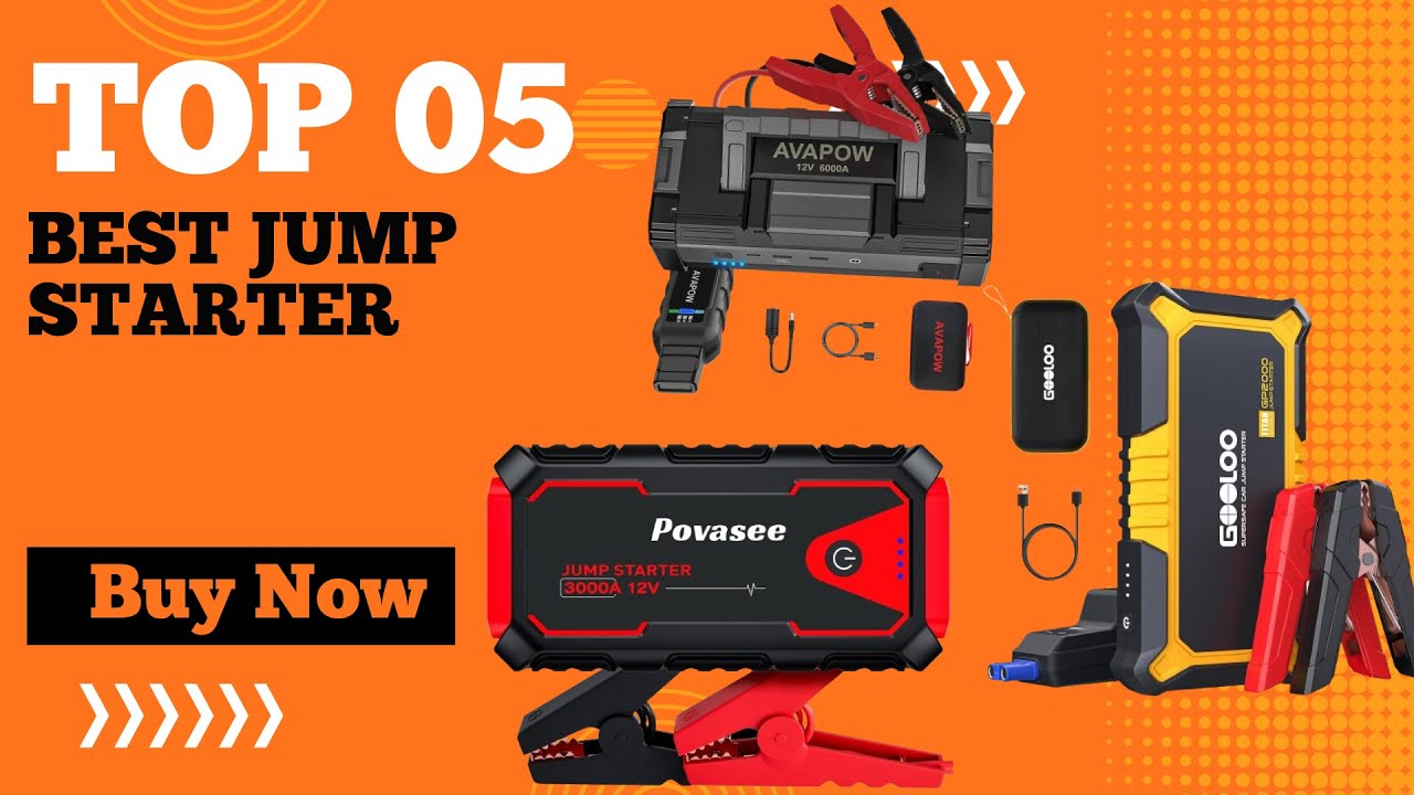 Best Jump Starter in 2024 | Top 5 Best Car Jump Starters - YouTube