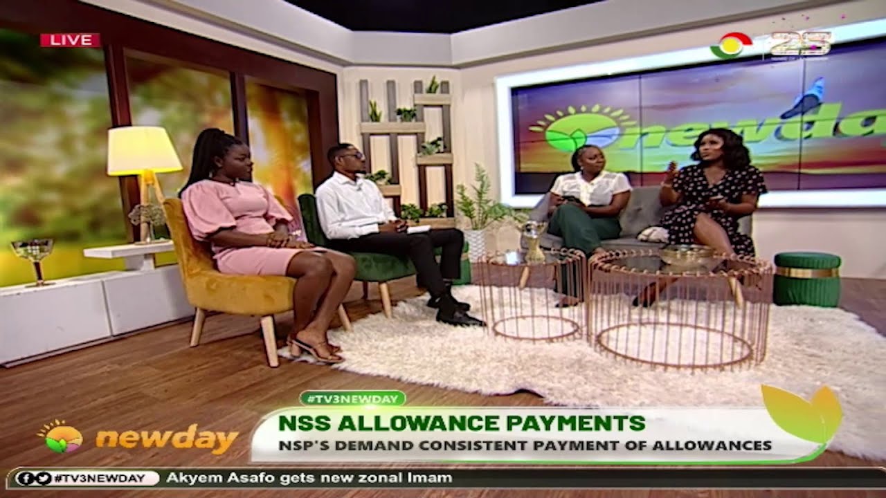 TV3Newday: NSS Allowance Payment | NSP's Demand Consistent Payment Of ...