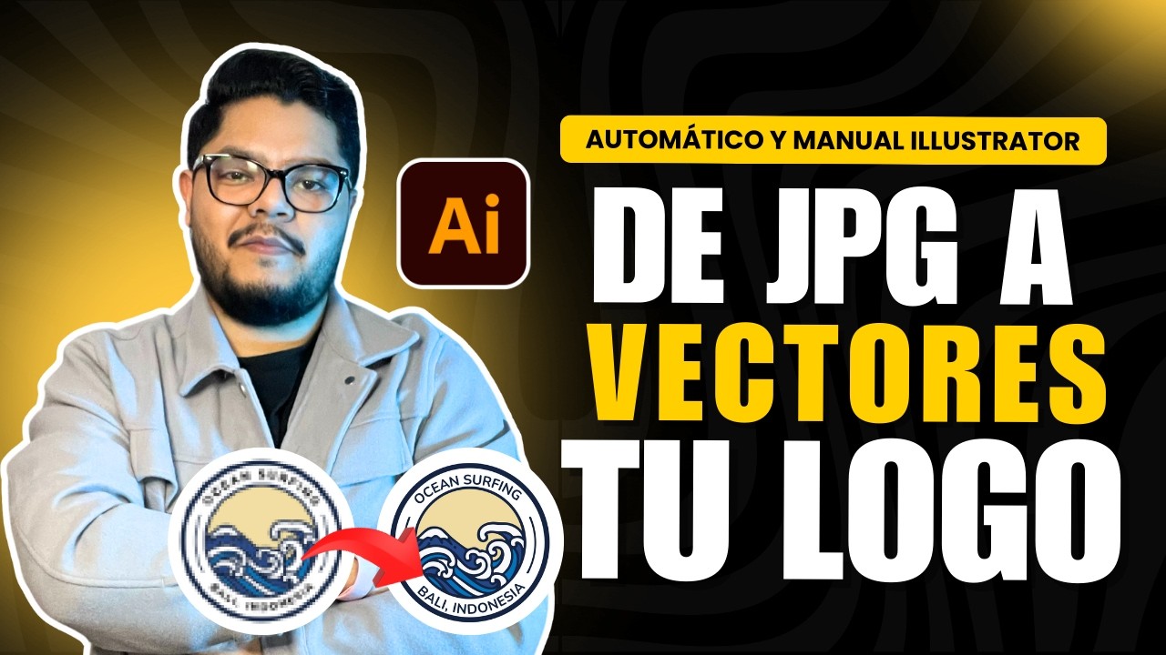 ¿Cómo VECTORIZAR un LOGOTIPO? [Curso de Branding Gratis] | Adobe ...
