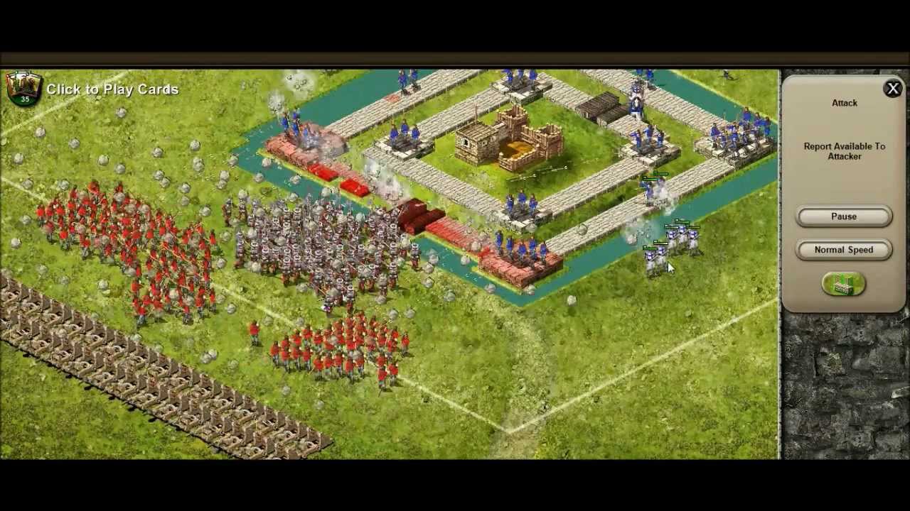Stronghold Kingdoms - Pig Castle (weak) - YouTube