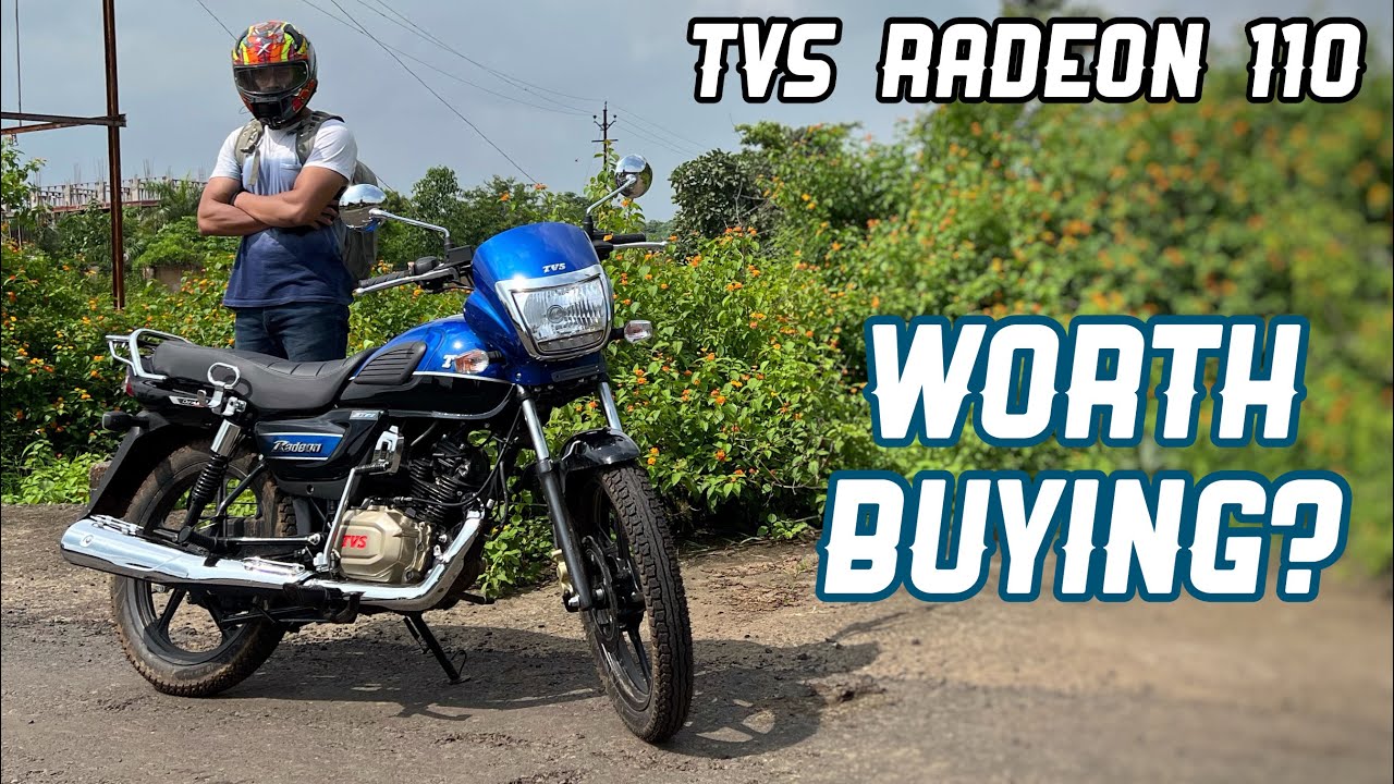 2022 TVS Radeon 110 Review - More Features, More Fun ?? - YouTube