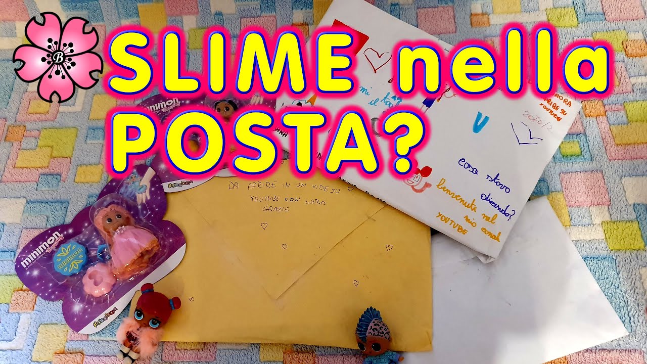 LETTERA super VSCO! LETTERING e SLIIME per noi ^_^ By Lara e Babou ...