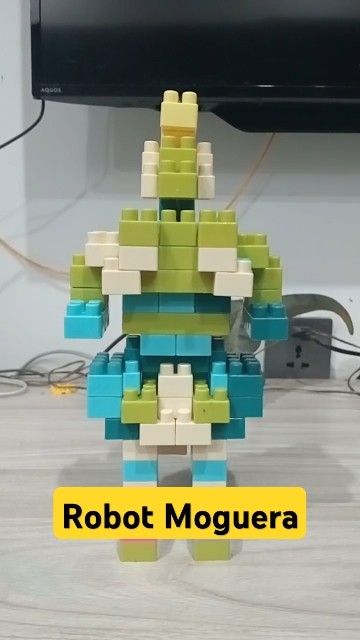 Robot Moguera #shorts #shortfeed #shirtvideo #godzilla #buildingblocks ...