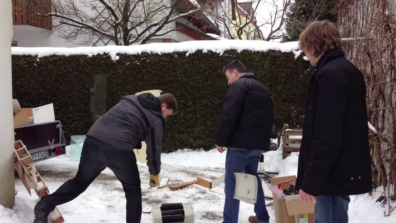 Printer Destruction Scene - YouTube