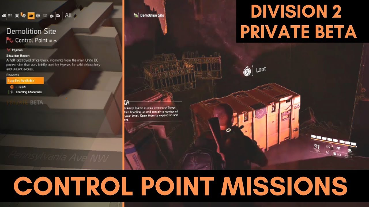 Division 2's New Control Point Missions Tom Clancy's The Division 2 ...