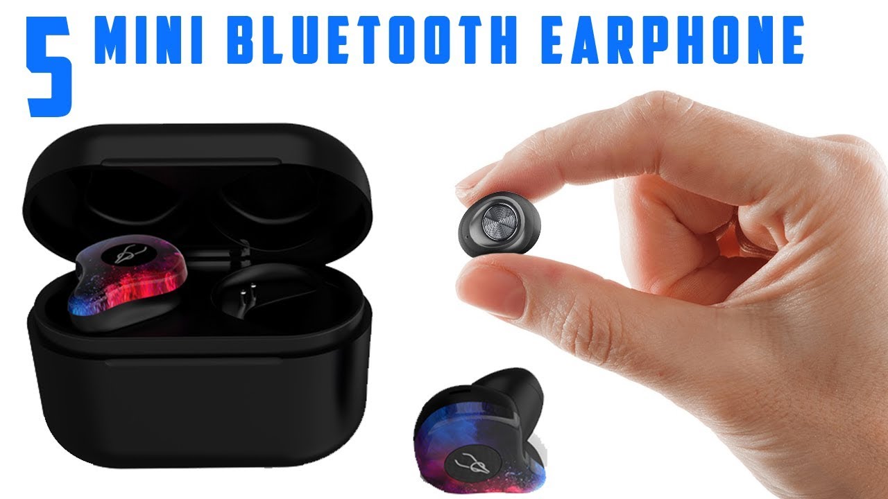 Best 5 Mini Bluetooth Earphone Review 2018 - True Wireless - YouTube