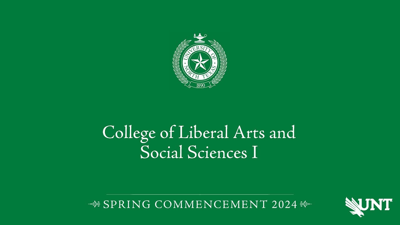 CLASS I | UNT Commencement Spring 2024 - YouTube