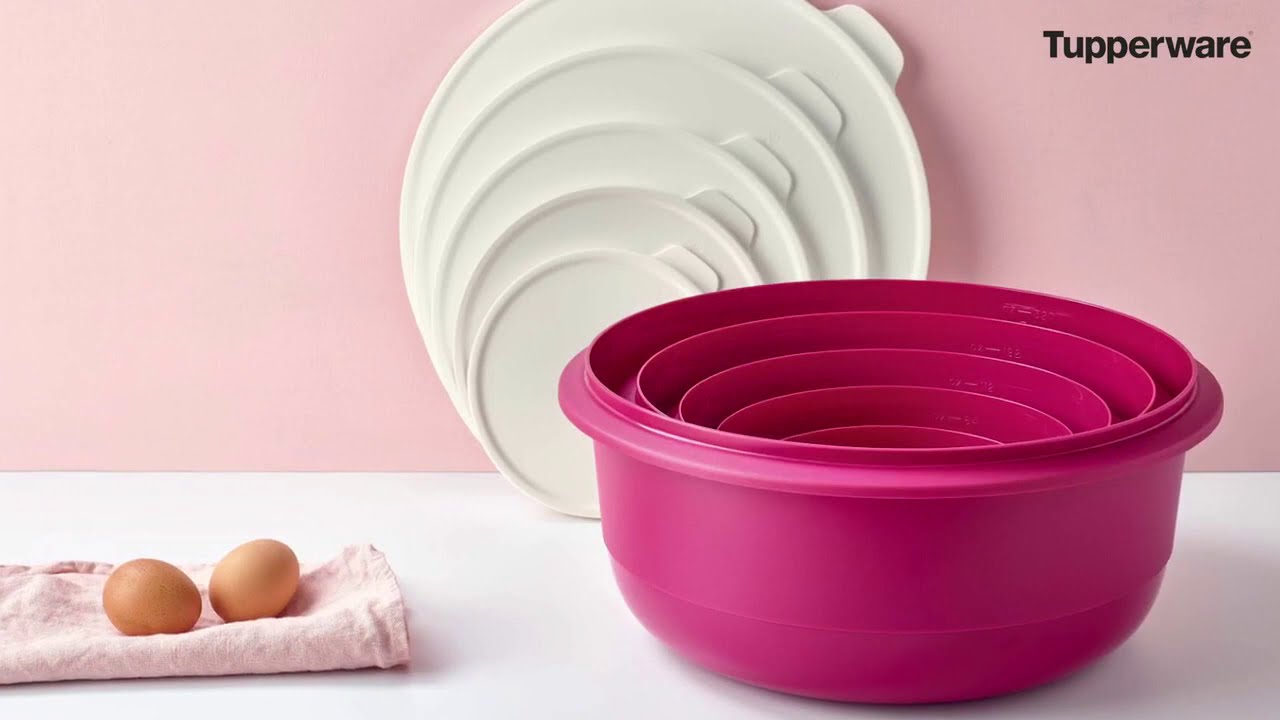 Замесочные блюда Tupperware новая коллекция Профи - YouTube