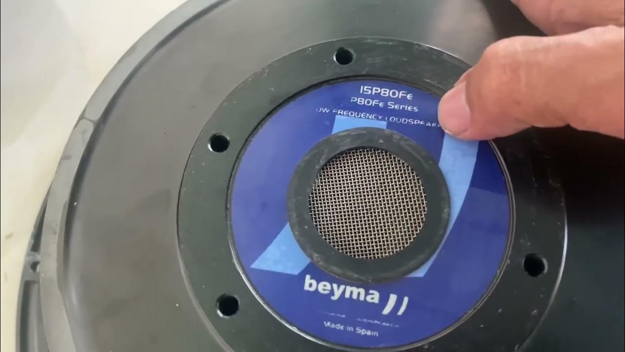 Beyma 80 fe -0935120203 - YouTube