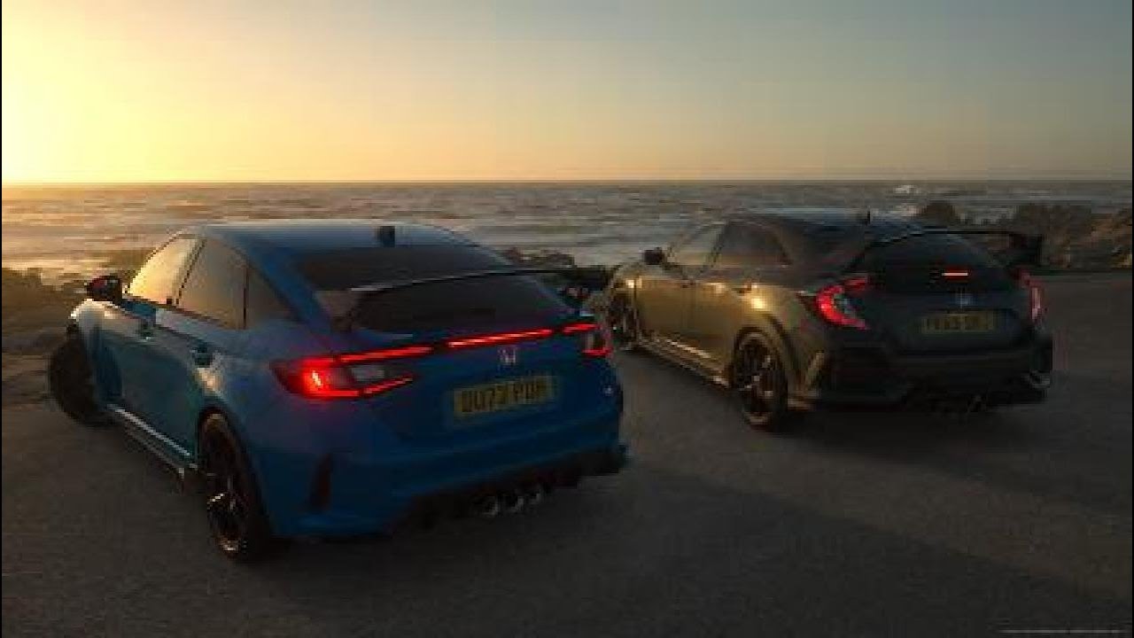 Honda Civic Type R FL5 v Honda Civic Type R FK8 | Gran Turismo 7 - YouTube