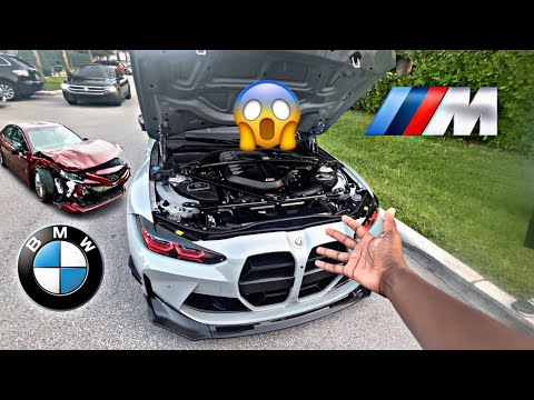 1200HP BMW M3 COMPETITION CRASHED DURING CAR MEETS😱‼️ - YouTube