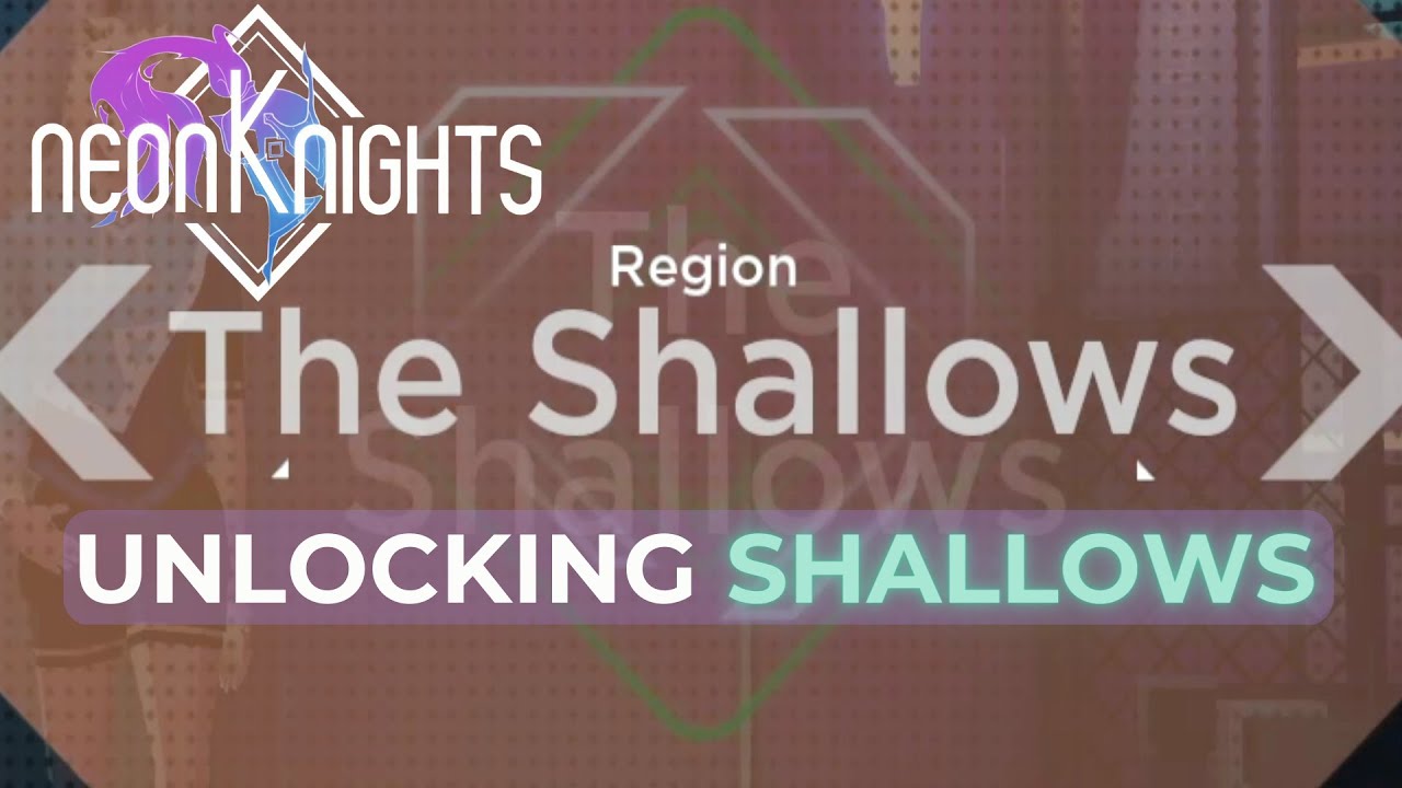 Unlock THE SHALLOWS Tutorial | Roblox Neon Knights - YouTube