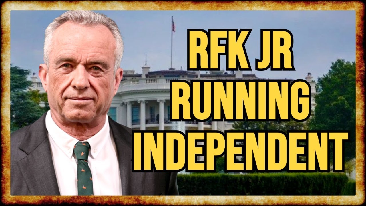 BREAKING: RFK Jr. To Run INDEPENDENT in 2024 - YouTube
