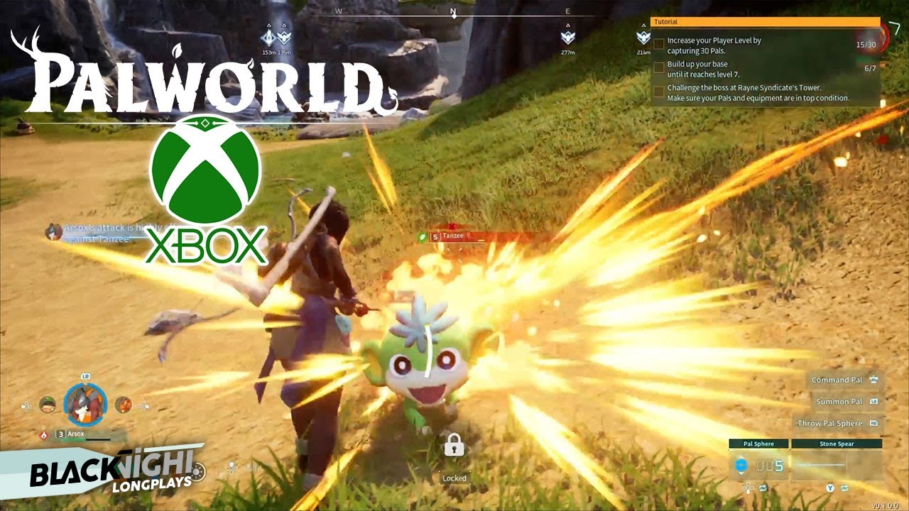 PALWORLD on XBOX Cloud RAW Gameplay - YouTube