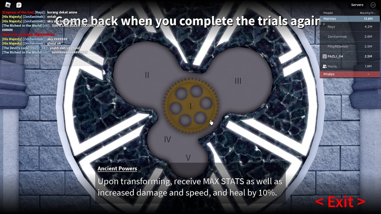 First time awakening race (Ghoul V4) - Gear 1 - [Part 1] - Blox Fruits ...