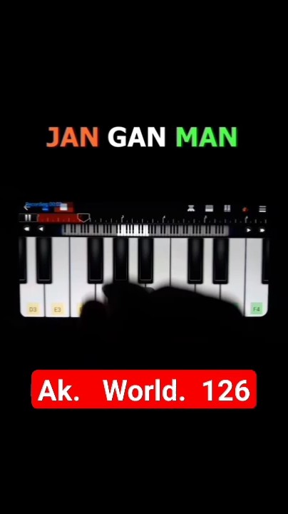 how to play national anthem of India - YouTube