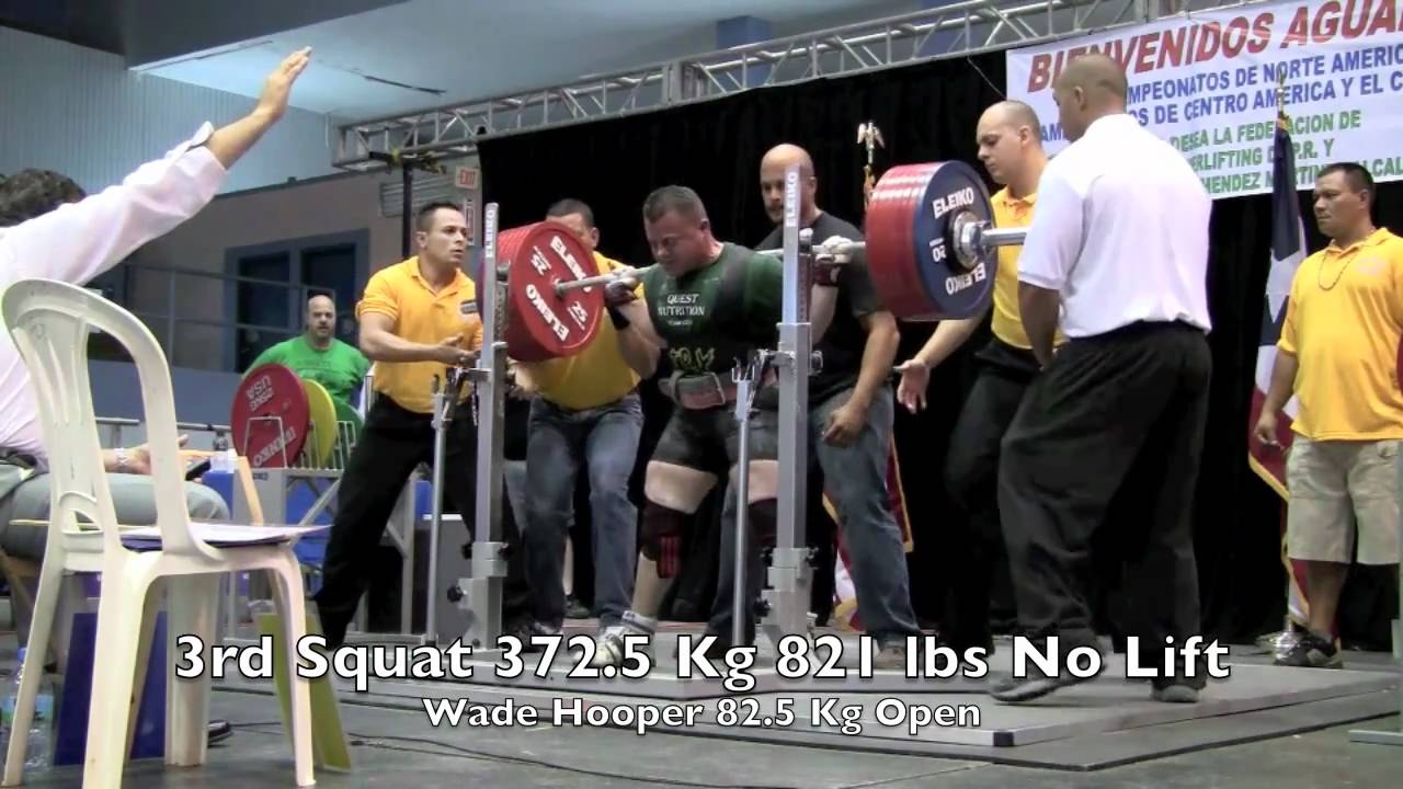 Wade Hooper at the 2010 North America Powerlifting Federation ...