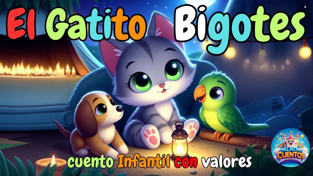 🐾 El Gatito Militar que Conquistó Corazones 💛 Bigotes | Cuento para ...