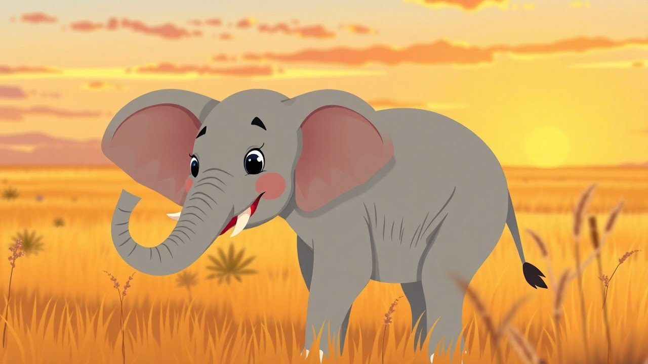The Elephant Has a Trunk l Nursery Rhymes & Kids Songs - YouTube