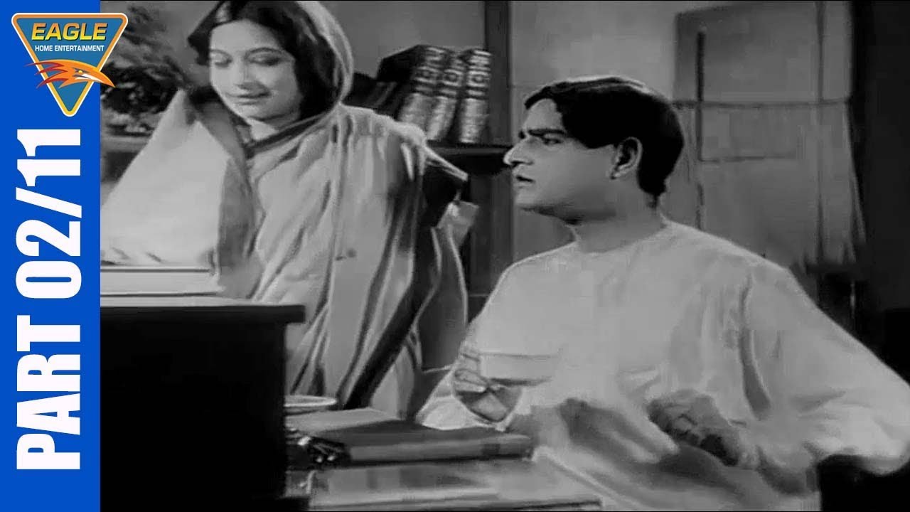 Devdas (1936) Hindi Movie Part 02/11 | K.L.Saigal, Jamuna | Hindi Old Movies | English subtitles ...
