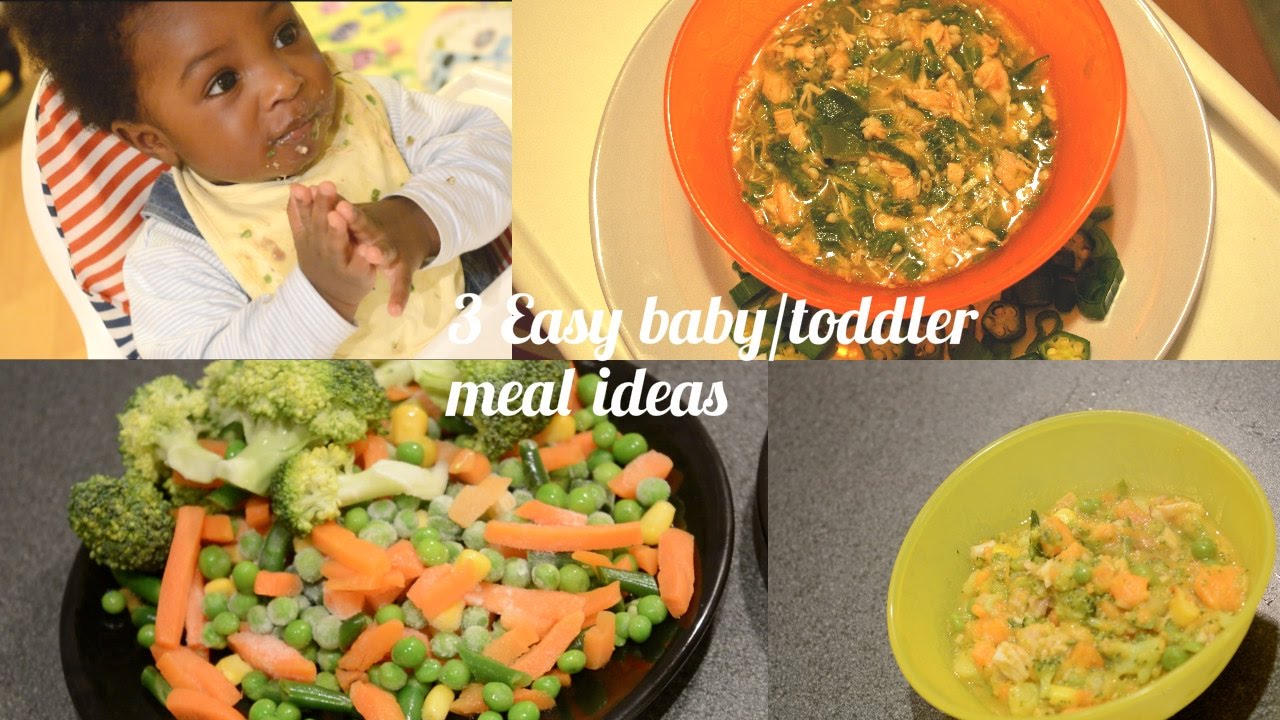 3 EASY food recipes for babies/toddlers - YouTube