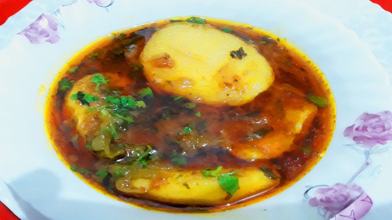 Aloo Shorba Aloo ka Simple and Fast Salan Bhujia Potato Curry - YouTube