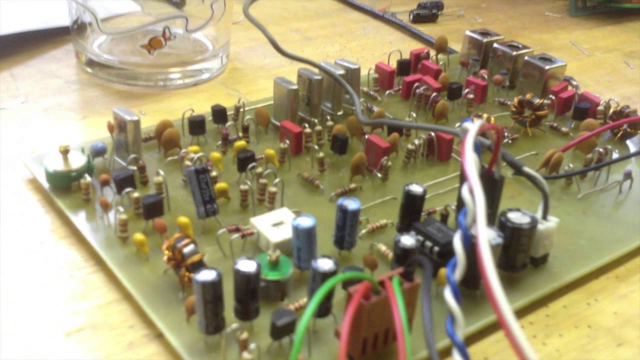 Bitx20 reciever modification - YouTube