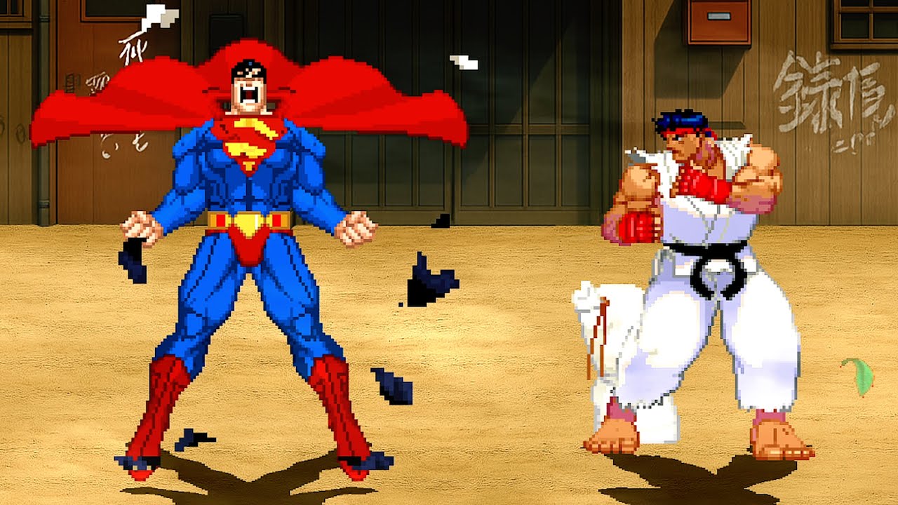 Superman Vs. Ryu Rehyped - Unbroken Spirit - YouTube