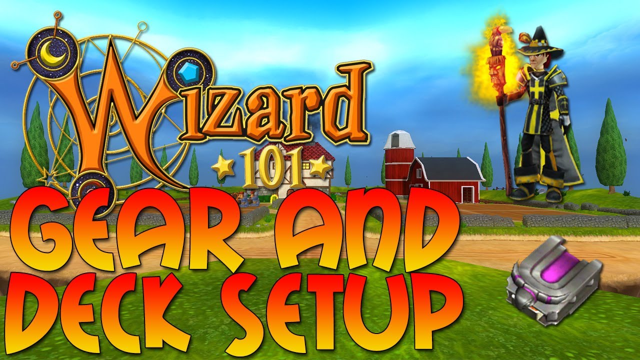 Wizard101: Gear & Deck Setup - YouTube