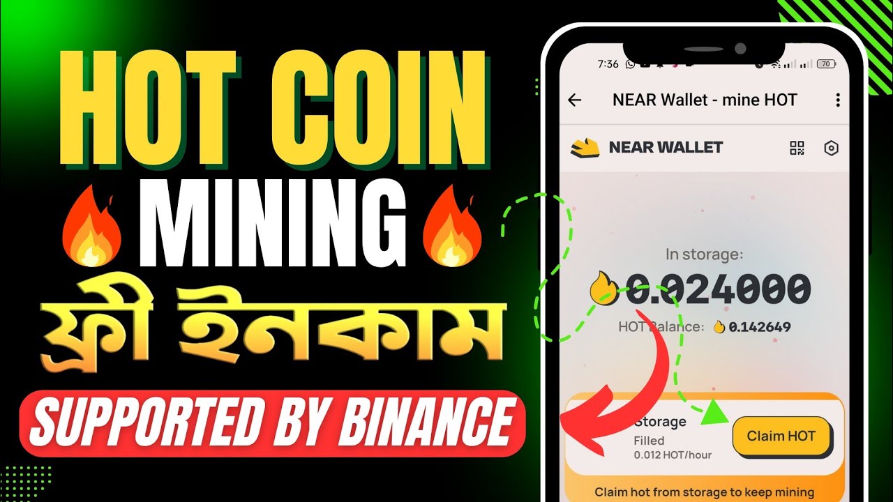 Hot Coin Mining | New Free Mining App 2024 | Online Income Through ...
