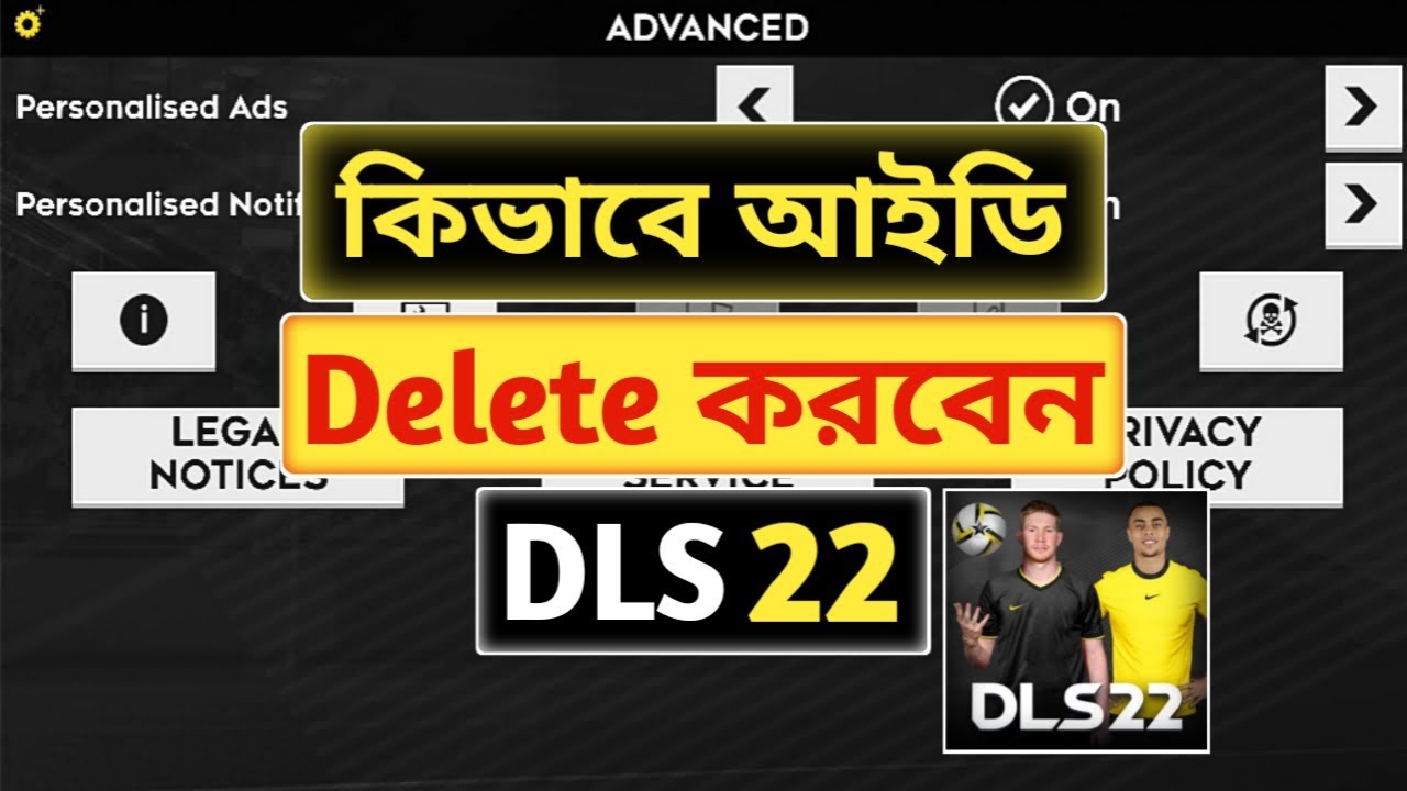 How to restart your DLS profile | Dream League Soccer 2022 - YouTube