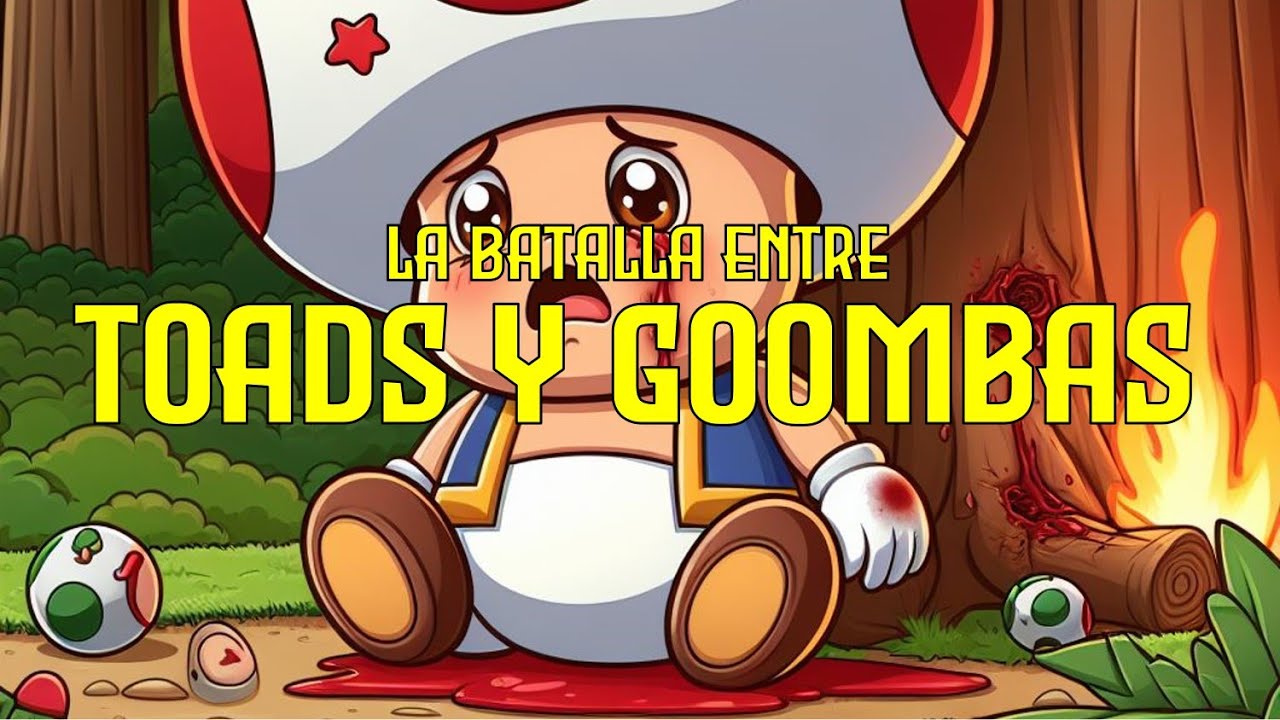 La batalla entre los Toad vs Goomba - YouTube