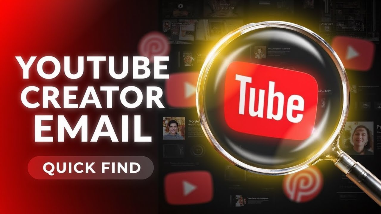 How to Find YouTube Channel's Email Address in Seconds! 📧🔍 - YouTube