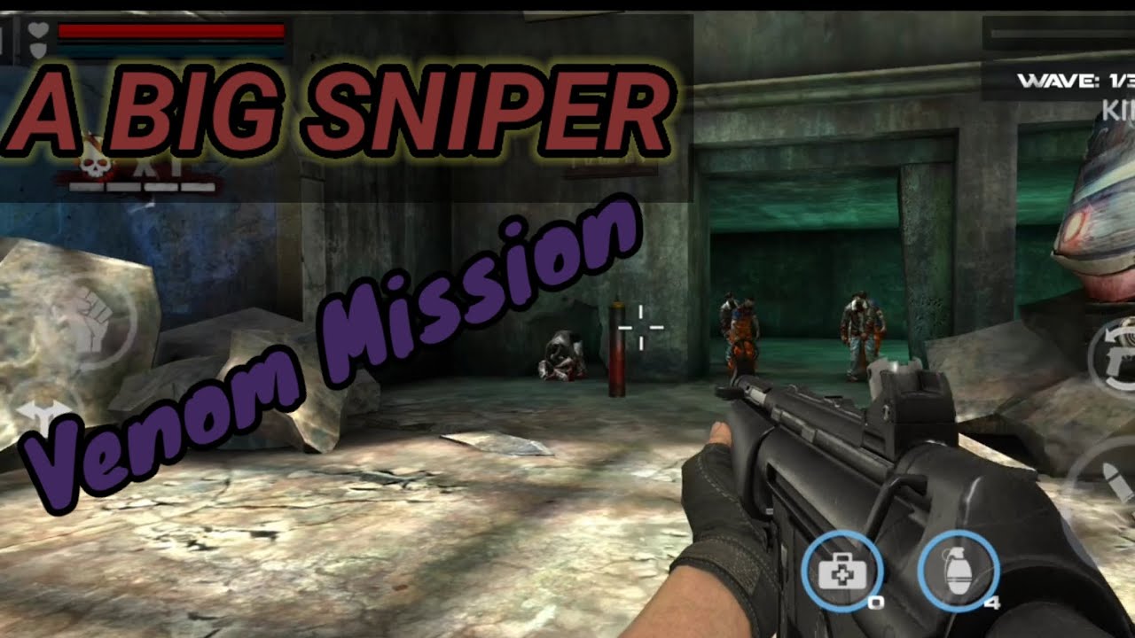 Venom mission #gaming #gameplay #zombiesurvival #sniper - YouTube