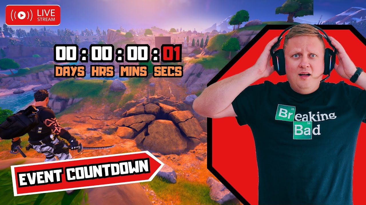 FORTNITE TITAN HAND EVENT COUNTDOWN! CHAPTER 5 SEASON 2 COMING SOON ...