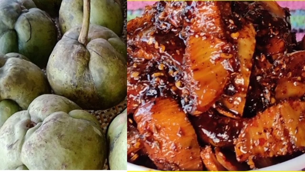 Sweet Elephant Apple pickle || Meethi Chalta Ka Aachar || Pickle recipe ...