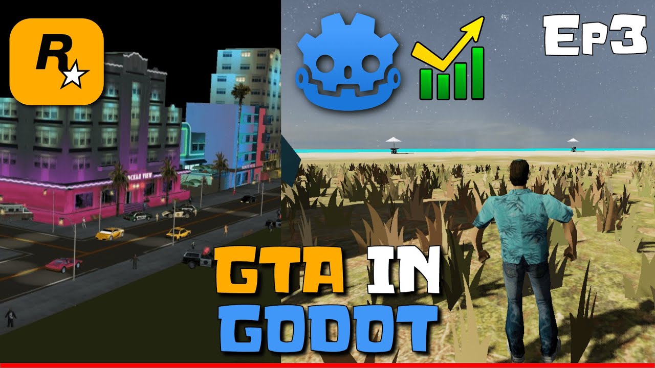 GTA Vice City in Godot 4 : Creating the World - YouTube