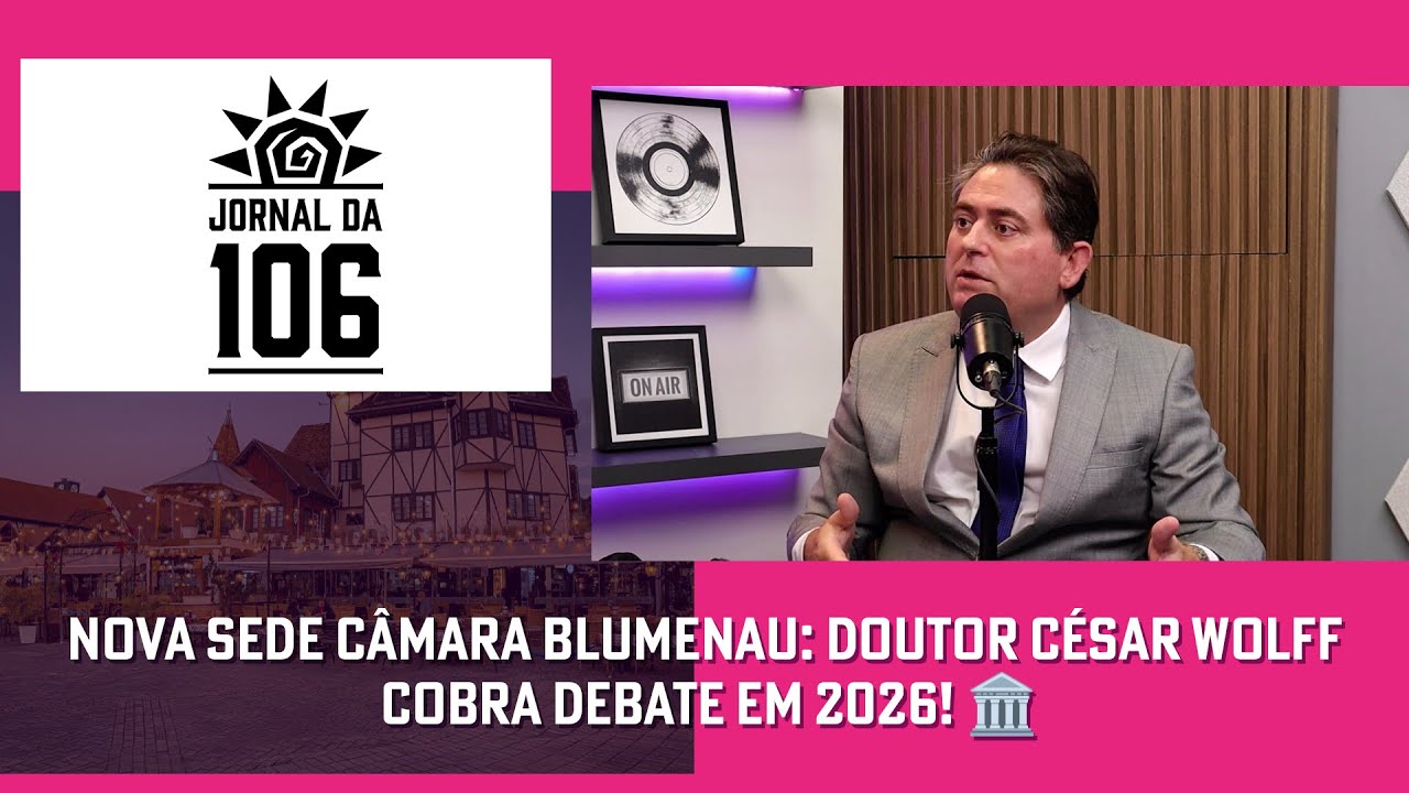 Nova Sede Câmara Blumenau: Doutor César Wolff Cobra Debate em 2026! 🏛️ ...