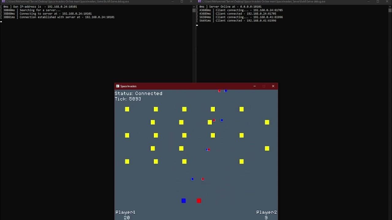 Space Invaders Online Gameplay - YouTube